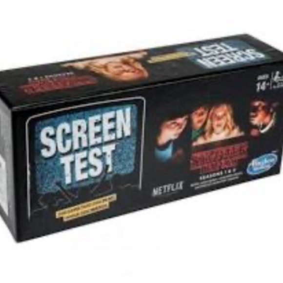 Hasbro | Toys | New Stranger Things Screen Test Netflix Hasbro Fun Game ...